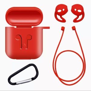 Accessories | Apple Airpods Case Red | Poshmark